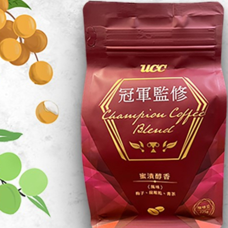 【UCC】冠軍監修蜜漬醇香咖啡豆(225G)即期2026.02 | 蝦皮購物