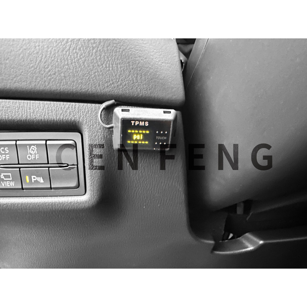 涔峰CF☆（MAZDA專用）ORO W418 胎壓顯示器 胎壓偵測器 電壓 CX-5 CX-30 MAZDA3 CX-9 | 蝦皮購物