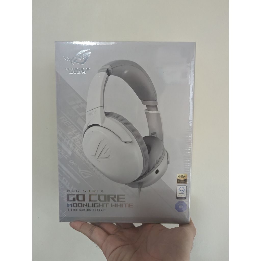 [全新]ROG Strix Go Core Moonlight White 電競耳麥 | 蝦皮購物