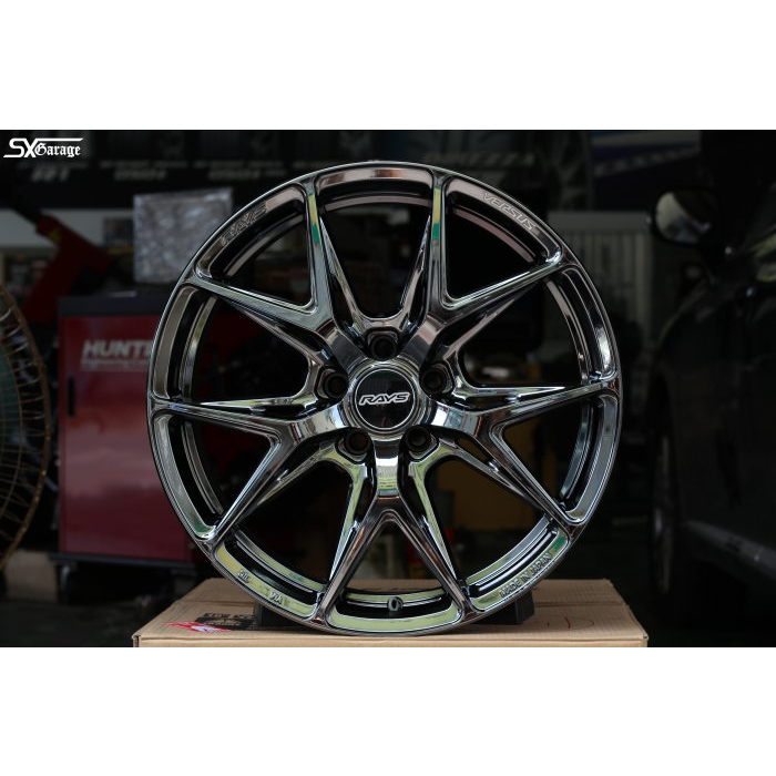 【超鑫國際】 RAYS VERSUS VV21S 18吋鋁圈 5孔114 5孔108 5孔112 YNJ 電鍍黑 現貨 | 蝦皮購物