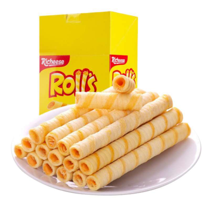 Richeese Nabati Rolls Cheese Wafer Stick | 蝦皮購物