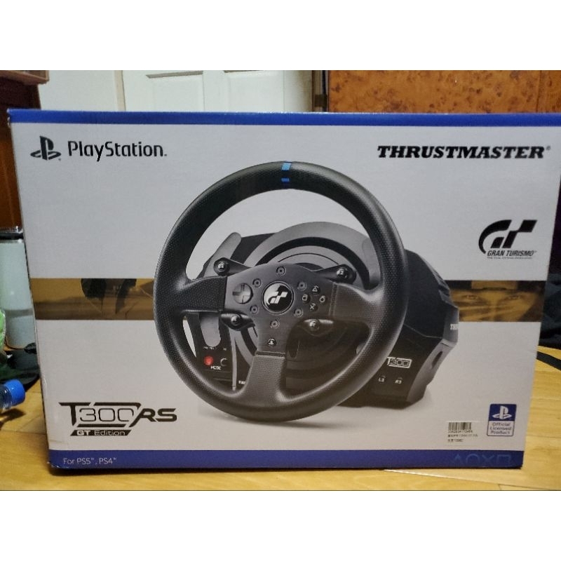 Thrustmaster 圖馬斯特 T300RS PS5 方向盤 含購買證明 | 蝦皮購物
