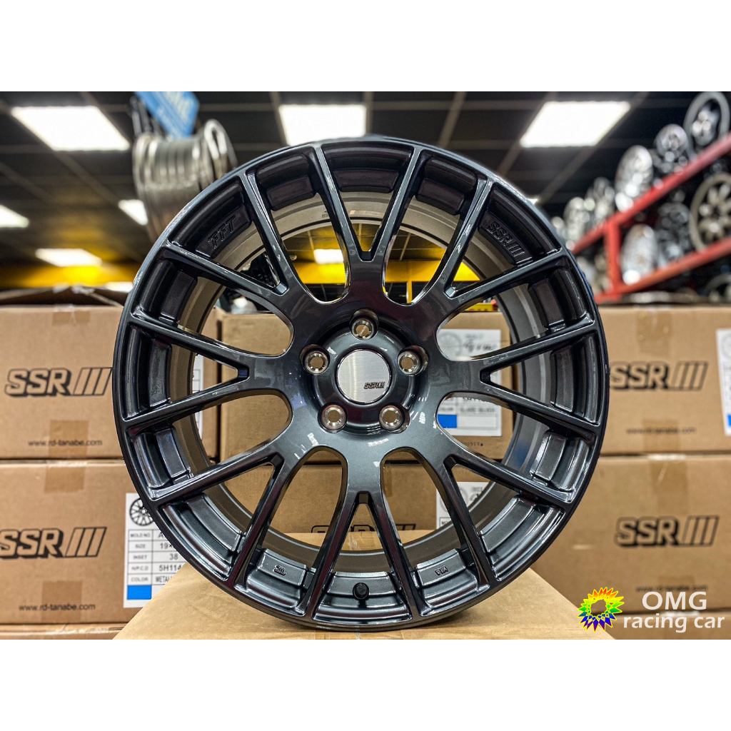 +歐買尬輪胎館+全新SSR GTV04 19吋旋壓鋁圈 金屬灰 5/114 8.5J ET38 另有17/18吋 | 蝦皮購物