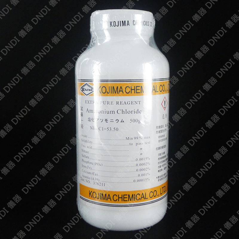 【DNDI儀器】氯化銨 NH4Cl 500g 試藥級 試藥一級『含稅附發票』實驗用藥品 教學試劑 | 蝦皮購物