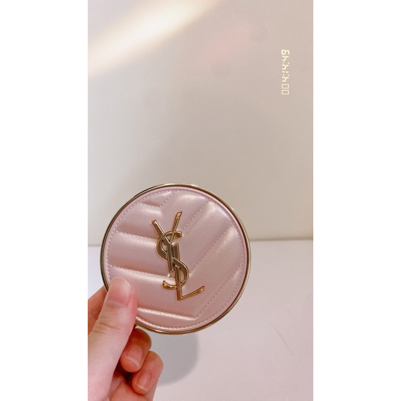 正品（僅試色）#B25 YSL超模光感精華水氣墊 #小粉紅氣墊 #YSL氣墊 | 蝦皮購物