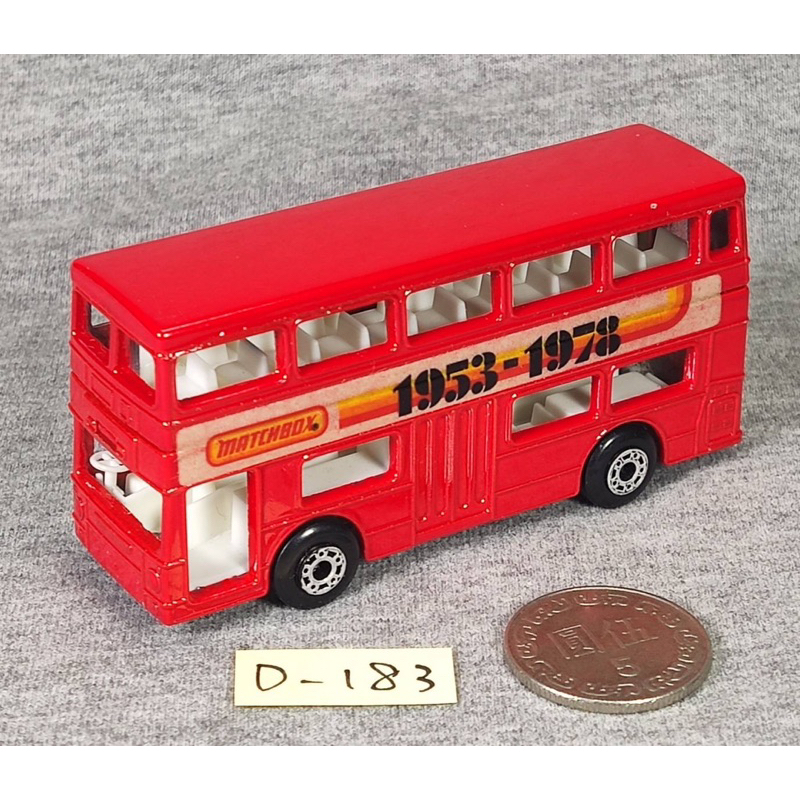 D-183：英國製造、絕版珍藏、 MATCHBOX 1972年 MB-17-B61 THE LONDONER | 蝦皮購物