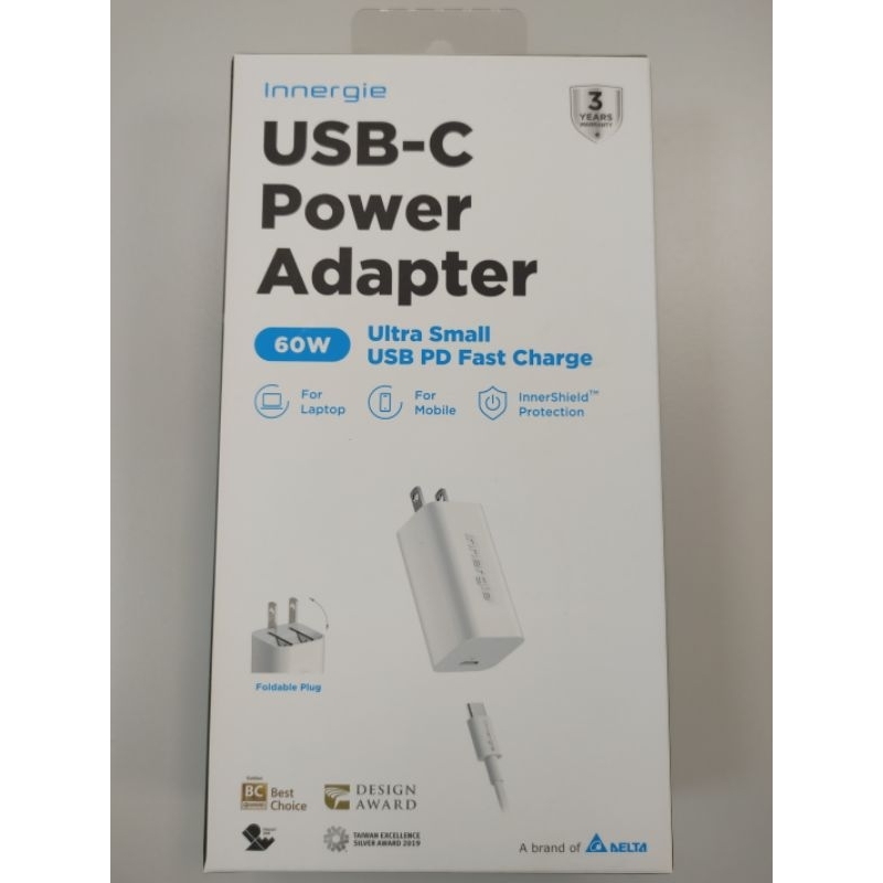 台達電 Innergie 60C Pro 60W 充電器 | 蝦皮購物