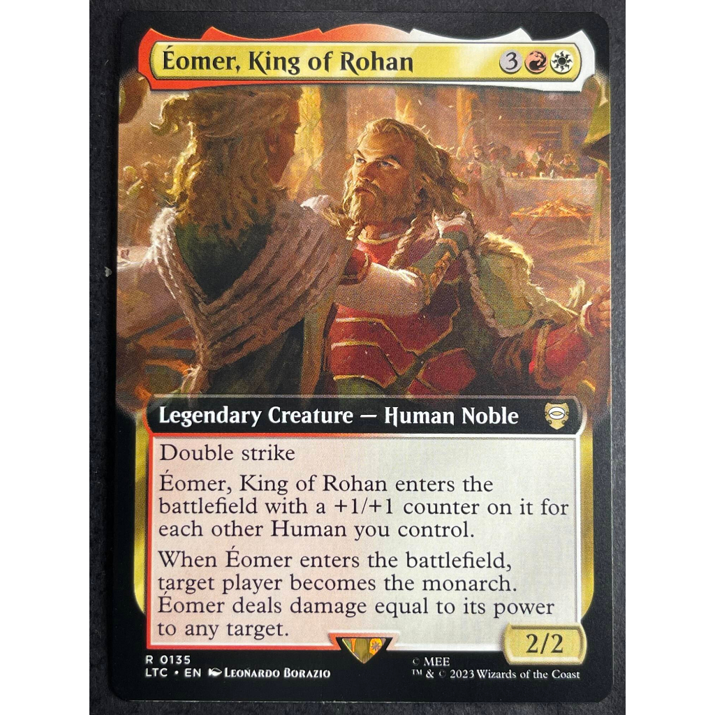 [Lucky] 🌸魔法風雲會 MTG🌸 魔戒-中土世界傳奇 (LTR) Eomer, King of Rohan | 蝦皮購物