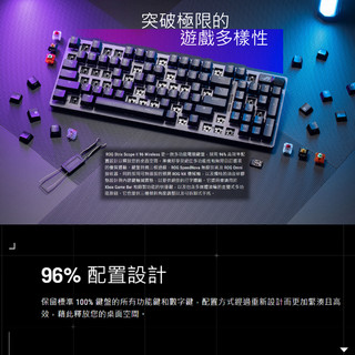 ASUS 華碩 ROG Strix Scope II 96 Wireless 無線機械式鍵盤 三模 熱插拔鍵軸 AS89 | 蝦皮購物