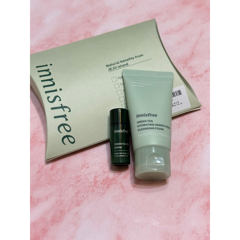 《全新》innisfree 綠茶潔淨保濕組 | 蝦皮購物