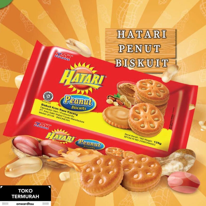 [印尼批發]ASW FOODS HATARI COCOPUFF/PENUT BISKUIT=>脆片餅乾 | 蝦皮購物