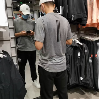 全新 adidas運動休閒 快速排汗 男生 短袖上衣DZ8873 | 蝦皮購物