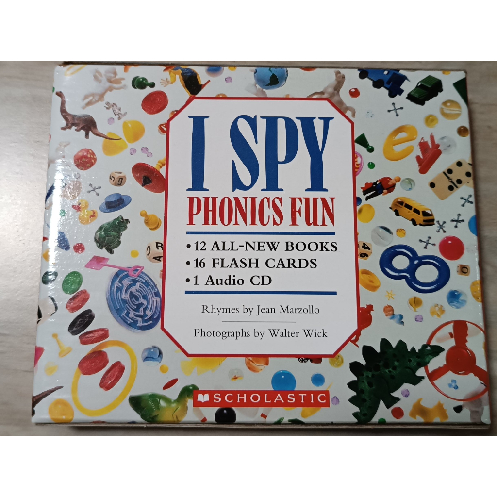 I SPY PHONICS FUN 書+CD 二手 | 蝦皮購物