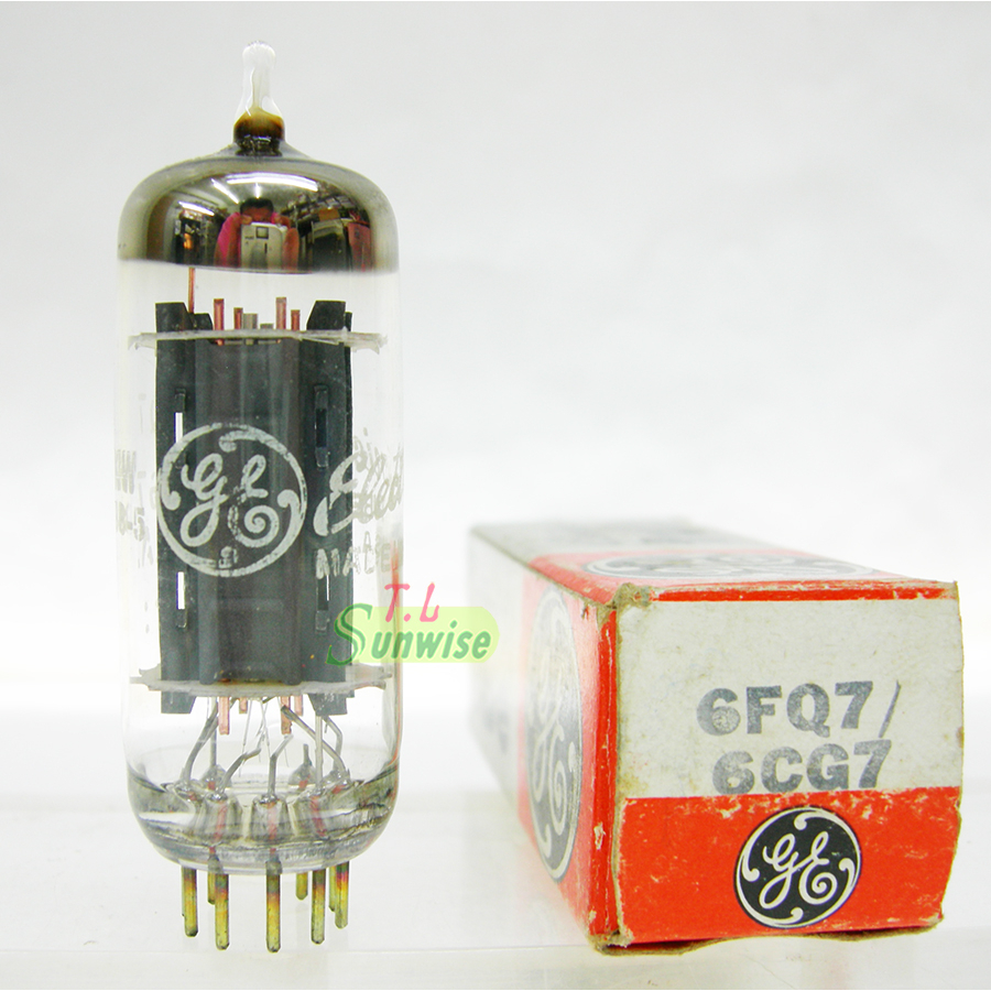 加轉座直代 6SN7 ︽NO:67031 美國 GE 6FQ7 / 6CG7 (NIB) 真空管 ( 6240G ) | 蝦皮購物