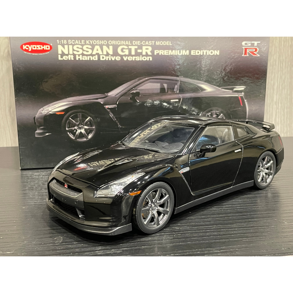 Kyosho 1/18 Nissan GT-R Premium Edition LHD 黑 絕版 | 蝦皮購物