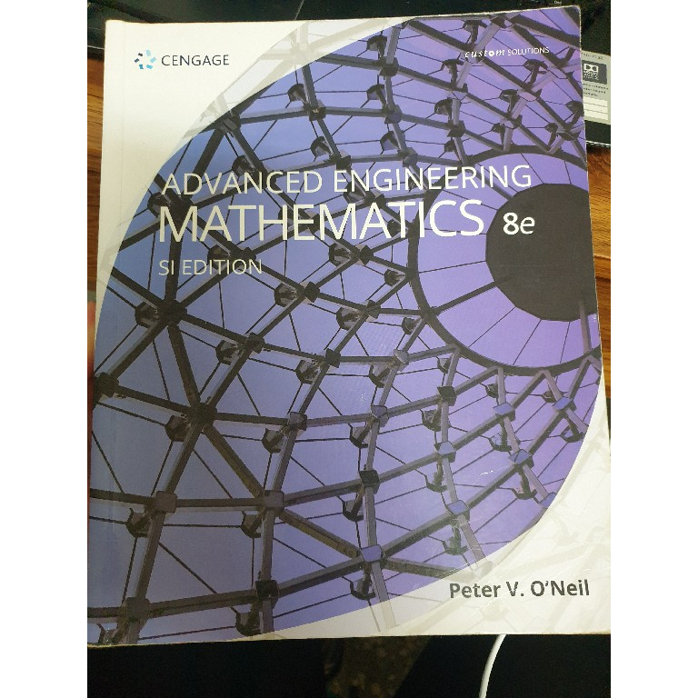 [快速出貨] Advanced Engineering Mathematics 8/E O'Neil Cengage | 蝦皮購物