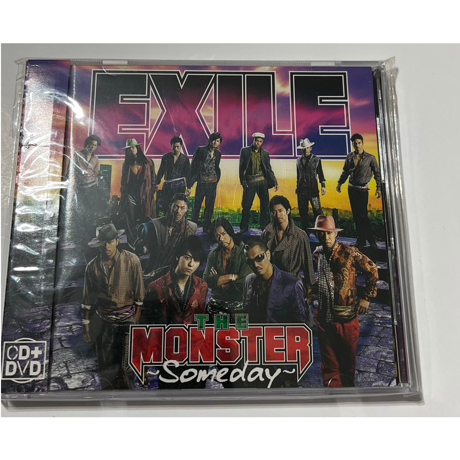 EXILE 放浪兄弟 THE MONSTER ～Someday～ CD+DVD台壓版本 | 蝦皮購物