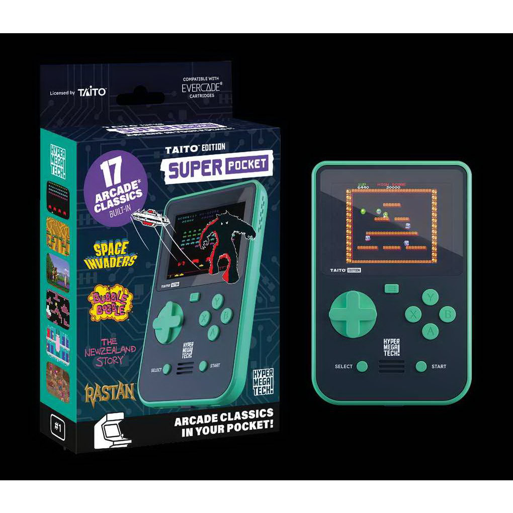 預購[電玩彗星]Taito授權Taito Super Pocket掌機(Taito版)共17款遊戲 | 蝦皮購物