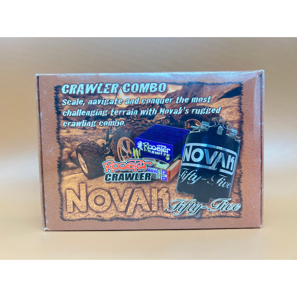 Novak #1842 Rooster Crawler 版 ESC/55T 有刷電機組合 | 蝦皮購物
