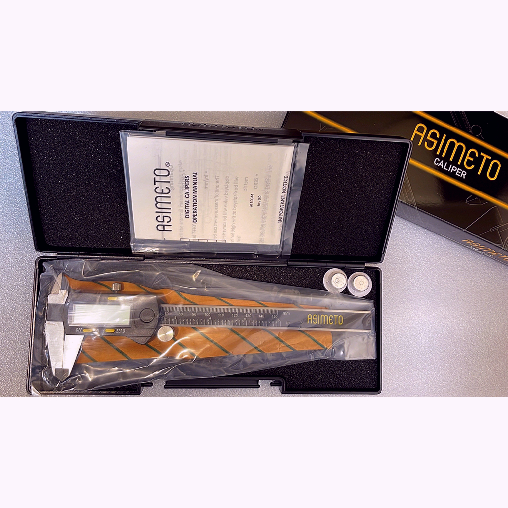 《現貨出貨快》ASIMETO原廠德國安度數位卡尺 (三按鈕) 307系列 | 蝦皮購物