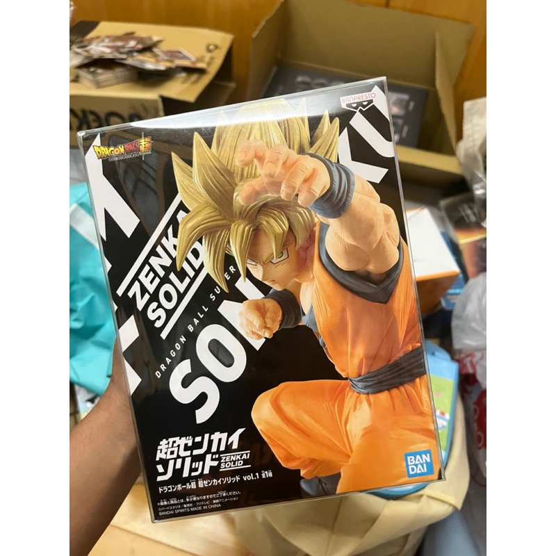 金證 日版 寬盒 七龍珠 七龍珠超 SUPER ZENKAI SOLID VOL.1 孫悟空 | 蝦皮購物