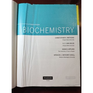Biochemistry 4th 生物化學 第四版 原文書 二手 Mathews | 蝦皮購物