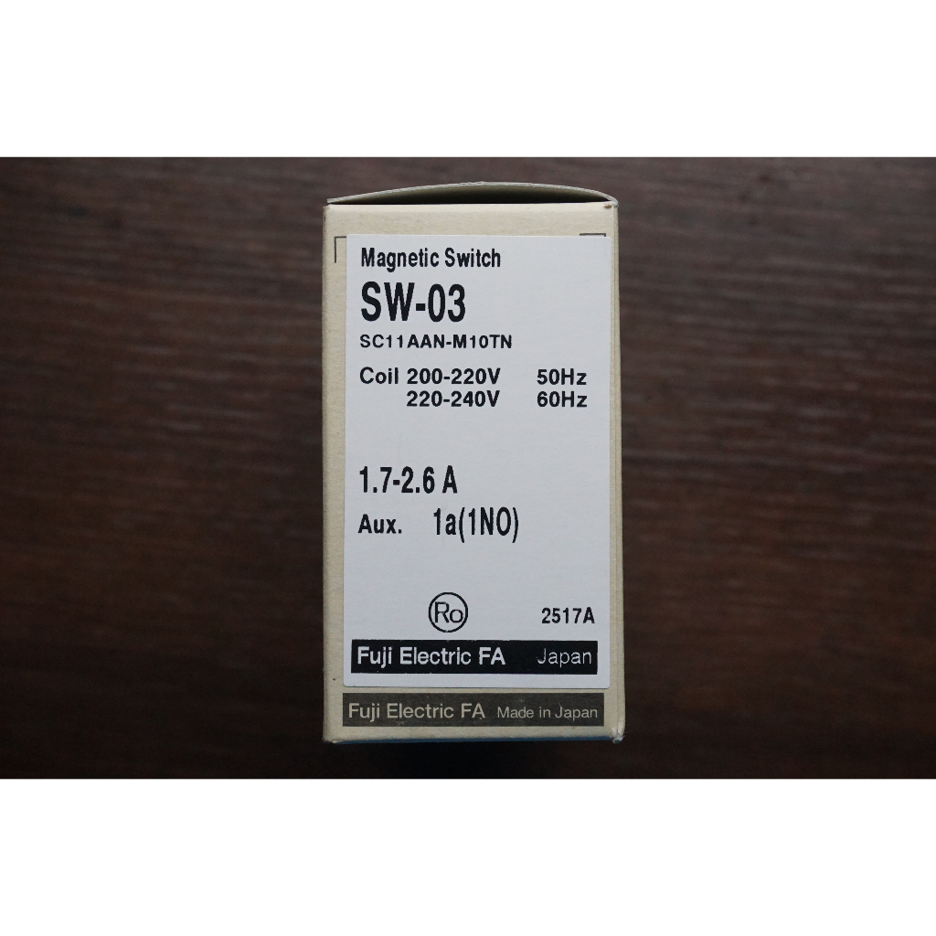 FUJI 富士 電磁開關 SW-03 (SC-03&TR13N)1.7-2.6A 220V | 蝦皮購物