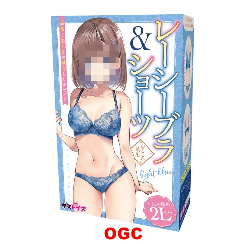 TMA 亮藍色半透蕾絲內衣組 偽娘專用【OGC情趣用品】 | 蝦皮購物