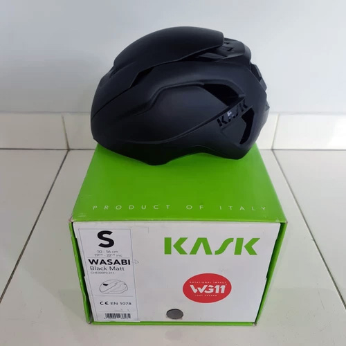 【原廠正品現貨】KASK WASABI BLACK MATT 消光黑色 安全帽頭盔 | 蝦皮購物