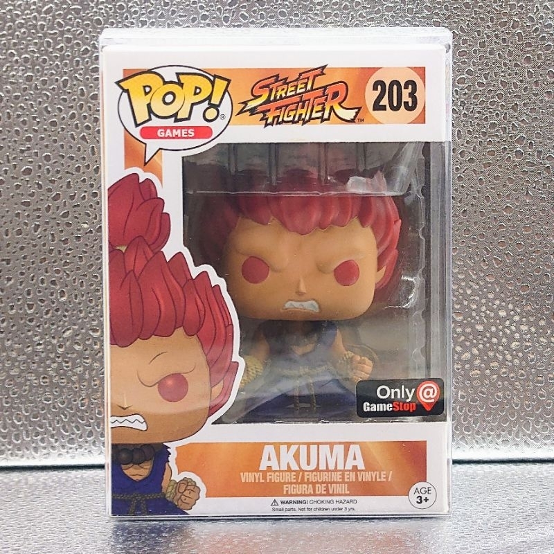 Funko Pop 快打旋風 豪鬼 AKUMA GameStop限定 龍 肯 春麗 Street Fighter | 蝦皮購物