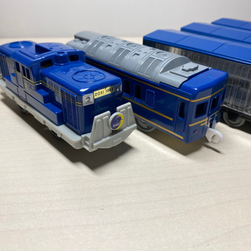收藏品 TAKARA TOMY PLARAIL 鐵道王國 限定品 DD51 搭載列車 載運小汽車貨車列車 （DD51A) | 蝦皮購物