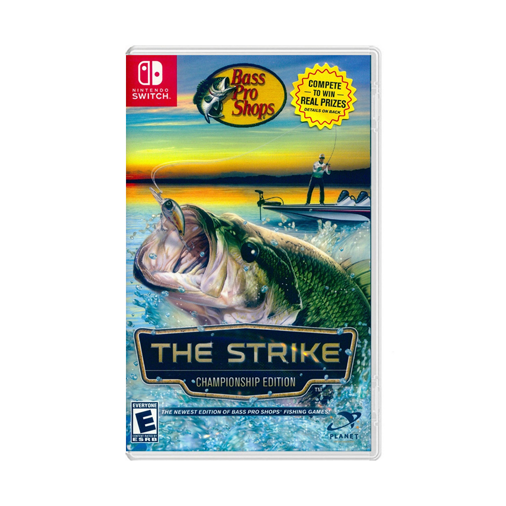 【現貨不用等】NS Switch 模擬專業釣魚 冠軍版 Bass Pro Shops: The Strike Champ | 蝦皮購物