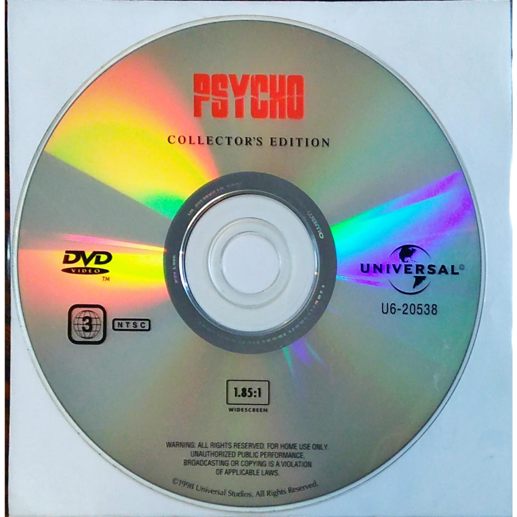 DVD - 驚魂記｜Psycho｜1999｜安海契｜茱莉安摩爾｜出租店DVD｜透明袋出貨 | 蝦皮購物