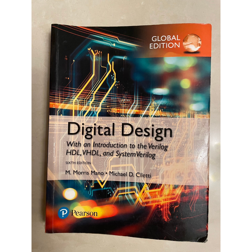 Digital Design 6/e Mano,Ciletti 數位邏輯設計 第6版 | 蝦皮購物
