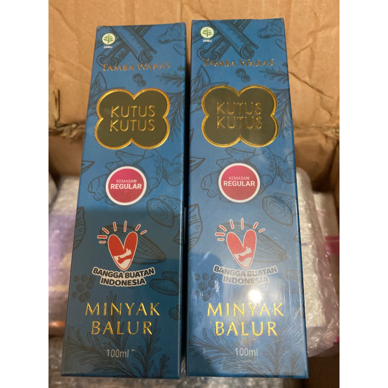 Minyak Kutus Kutus Balur Tamba Waras 100 Original 100ml 蝦皮購物