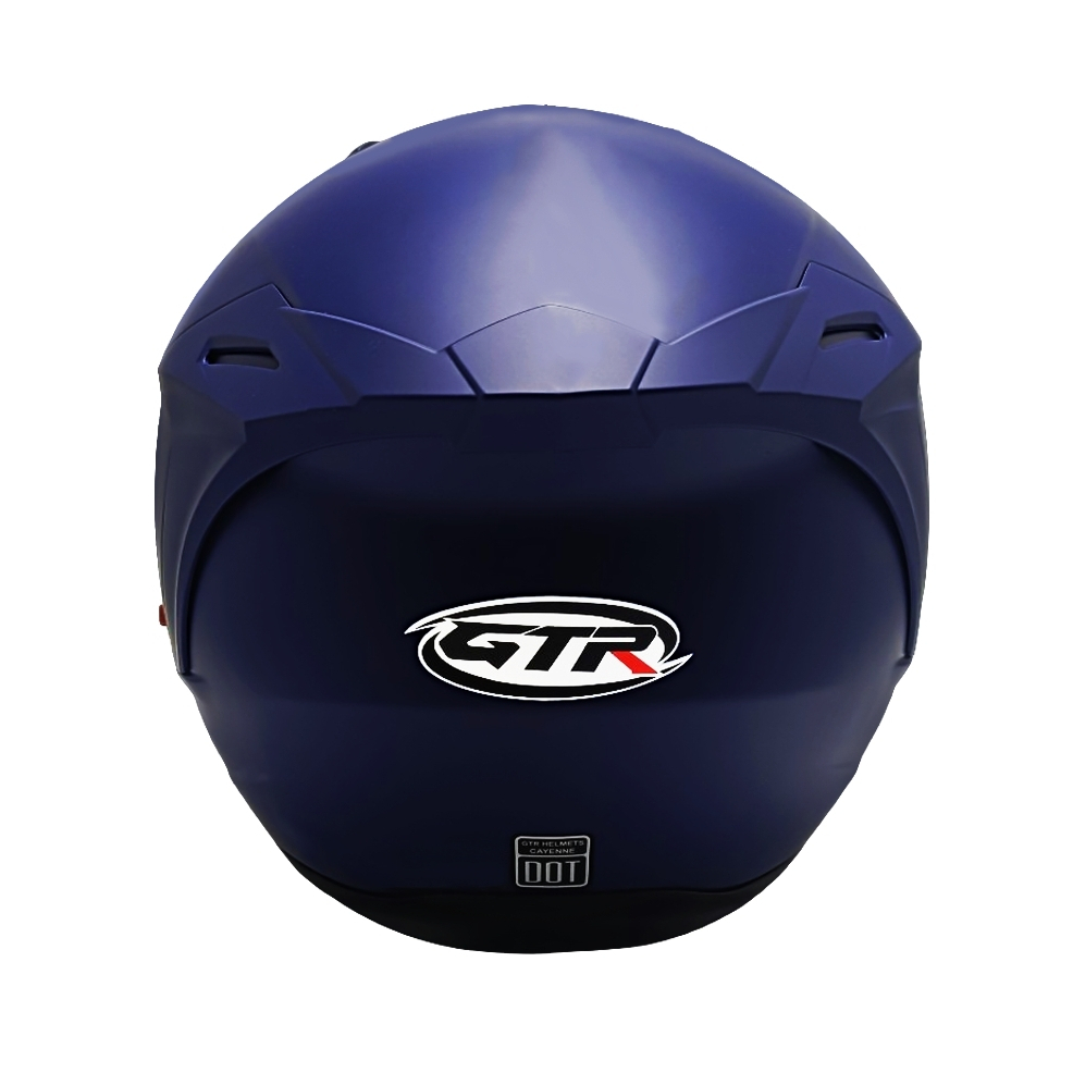 GTR RO7 素色 平深藍 半罩 內置墨鏡 3/4 階梯式鐵插扣 安全帽【 歐樂免運】 | 蝦皮購物