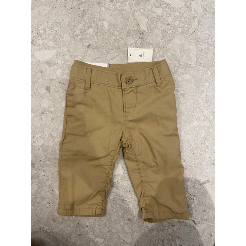 全新 BABY GAP 3-6M 男童 男寶寶 嬰兒 卡其褲 長褲 褲子 | 蝦皮購物