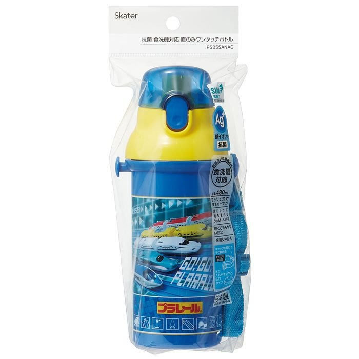 ☆案內批發☆6入P360 日貨 563614 Skater PSB5SANAG 新幹線 直飲式冷水壺彈跳蓋水瓶480ml | 蝦皮購物