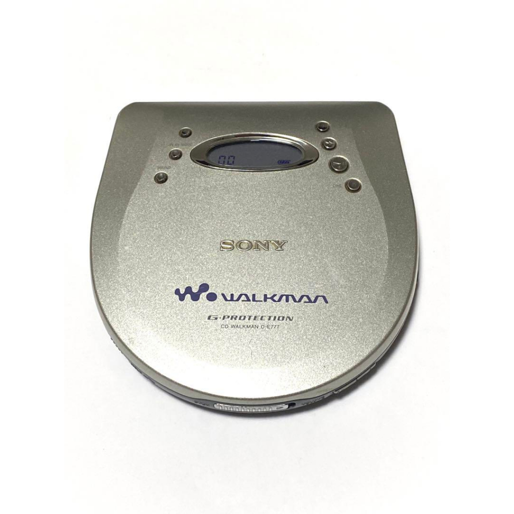 SONY WALKMAN D-E777 CD 隨身聽 簡配單機 | 蝦皮購物