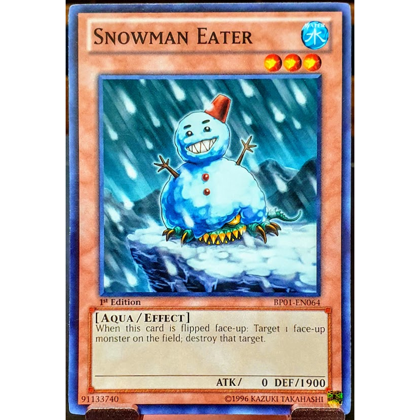 ~艾瑞克~ 遊戲王 BP01-EN064 美英1刷限定 雪人吞噬者 / 雪人吞食者 普卡 保存良好 | 蝦皮購物