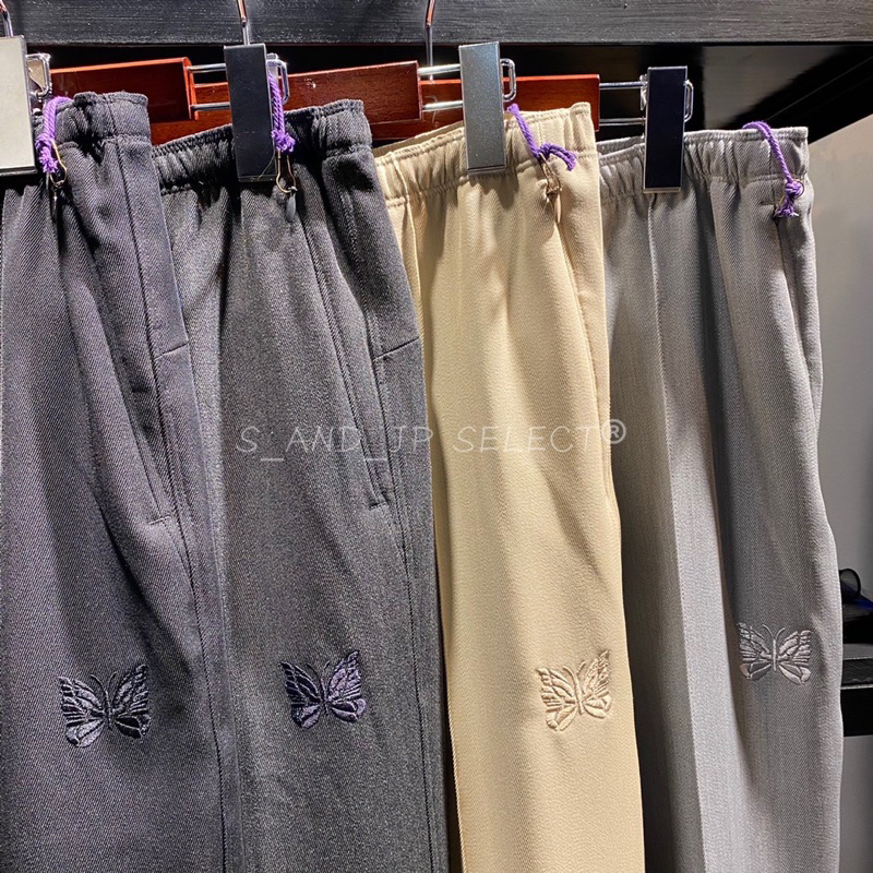 超人氣單品 NEEDLES 23SS BOOT-CUT 喇叭褲 經典神級褲型 似西裝褲 刺繡蝴蝶 四色 超熱門搶手 | 蝦皮購物