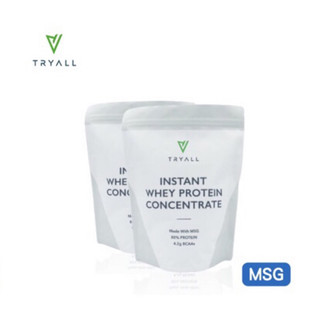 現貨快速出貨 台灣 Tryall 無添加濃縮乳清蛋白MSG 美國乳源 (1kg/袋) 原味 乳清 | 蝦皮購物