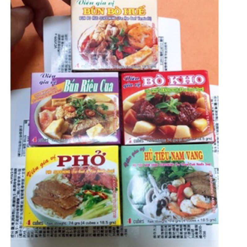 現貨 越南Viet Huong 越式 調味 湯塊 酸辣 蟹湯 高湯 湯品 料理 74g/（超商取貨最多55個） | 蝦皮購物