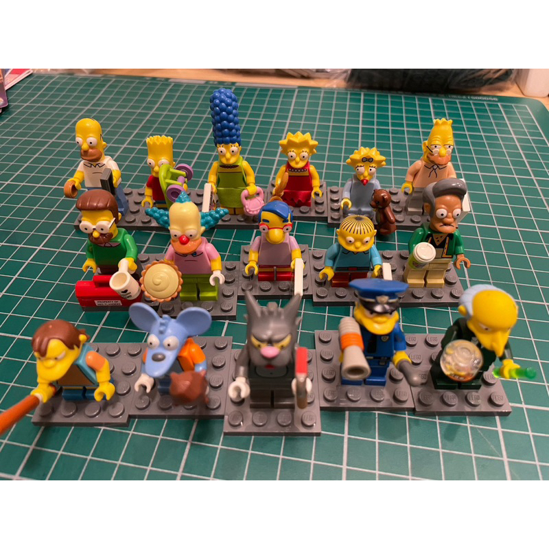 LEGO 71005 辛普森家庭 Simpson -Minifigures 全16款 | 蝦皮購物