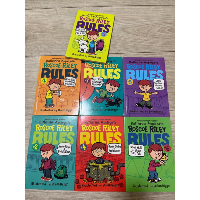 Roscoe Riley Rules 7本 兒童英語閱讀橋樑書 親子閱讀 國中國小 英文閱讀 | 蝦皮購物