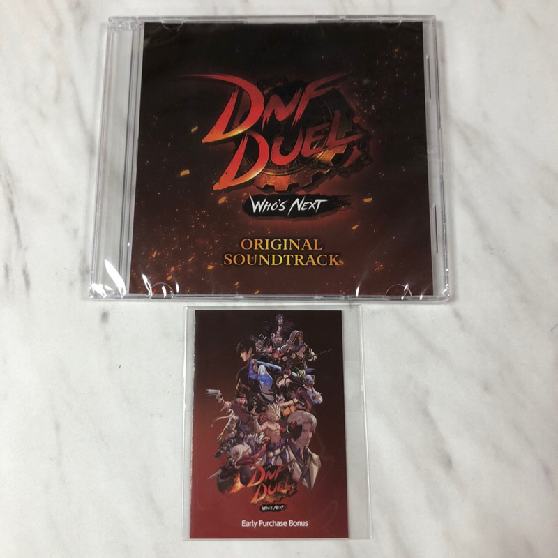 （全新） switch DNF DUEL 特典 原聲帶 CD + PC版 DNF Online 數位道具禮包序號 | 蝦皮購物
