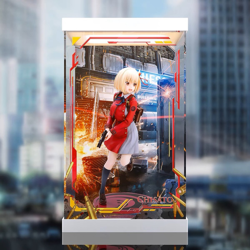 《Yao 挖寶趣》GSC Lycoris Recoil 莉可麗絲 錦木千束 PVC公仔 專用展示盒 | 蝦皮購物