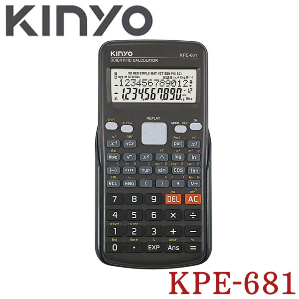 【3CTOWN】含稅附發票 KINYO 金葉 KPE-681 工程用計算機 雙行顯示螢幕 12位元計算機 | 蝦皮購物