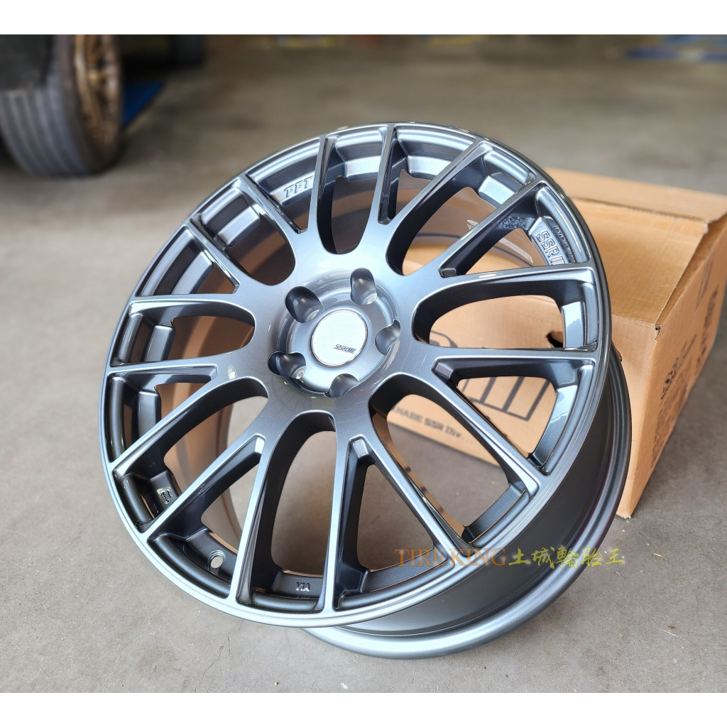歡迎詢問套餐價優惠 土城輪胎王 SSR GTV04 19吋旋壓鋁圈 深灰 5/114.3 樹枝狀 | 蝦皮購物