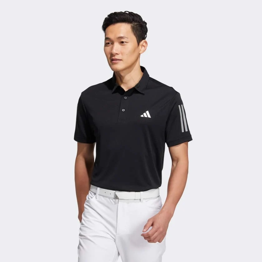 【iNTERWEAVE 誼德威】adidas AEROREADY CORE 男 POLO衫 (黑) HS9048 | 蝦皮購物